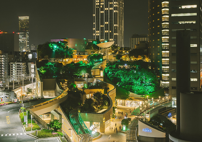 Enjoy an Evening to Night Walk at the Oasis of Namba, “Parks Garden ...
